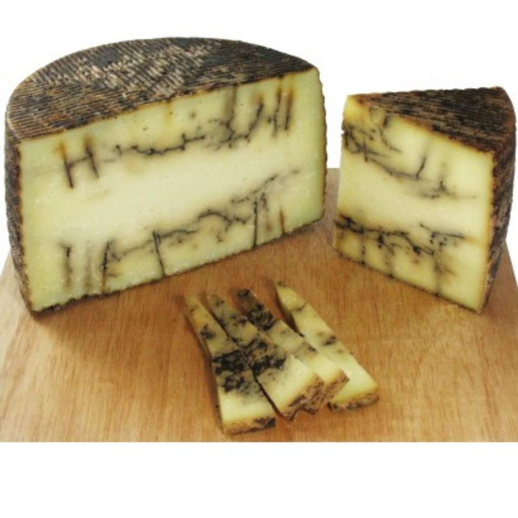 Comprar Queso de oveja con ajo negro Rabel rueda 3 kg en línea DSPC